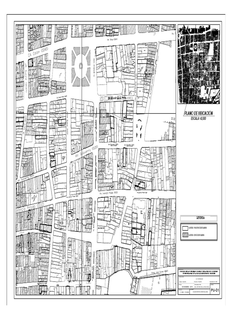 Plano Catastral Huacho Pdf