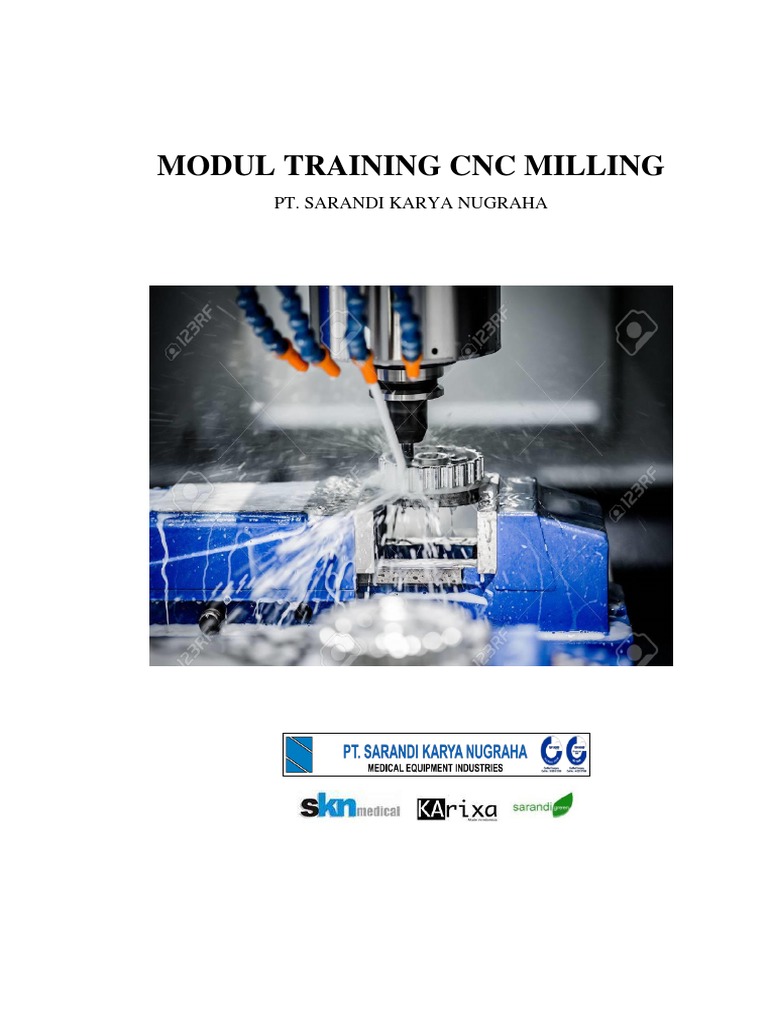 Modul Training CNC Milling PDF | PDF