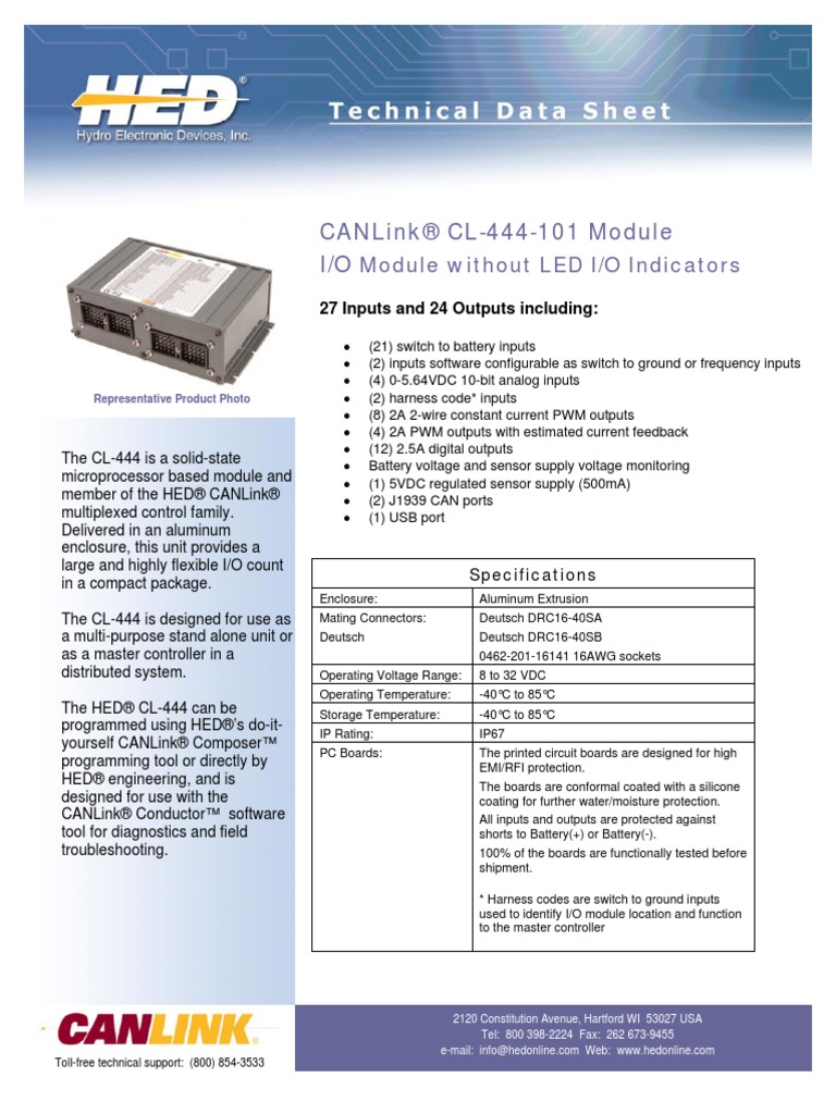 HEDTD CL444 101 C1g | PDF | Electrical Components | Computer Hardware