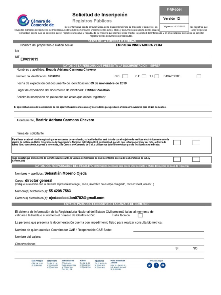 Registro Mercantil PDF | PDF | Gobierno | Business