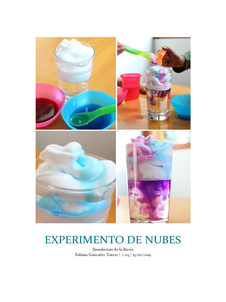 Experimento de Nubes | PDF
