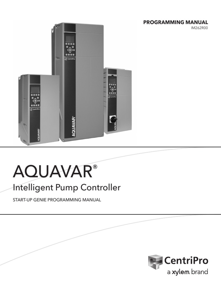 Goulds Aquavar IPC Start Up Genie Programming Guide | PDF | Feedback ...