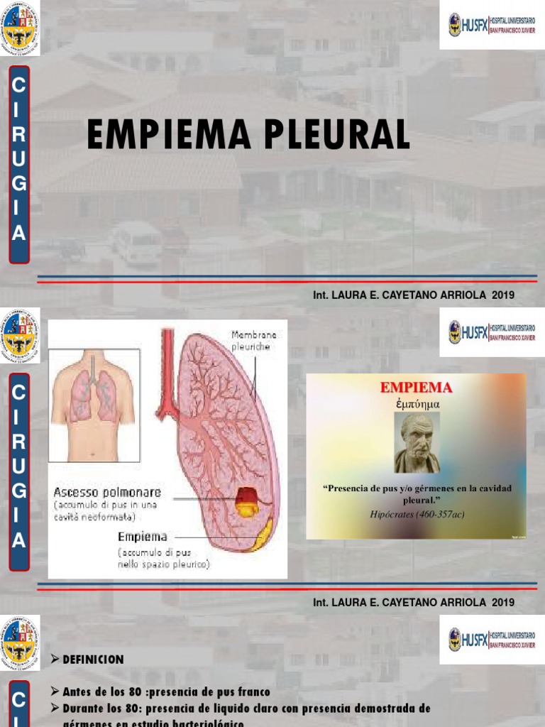 Empiema Pleural | PDF | Septicemia | Rtt