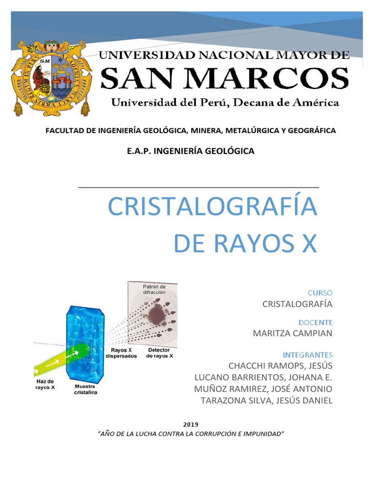 Rayos X 23 | PDF | Cristalografía de rayos X | Rayo X