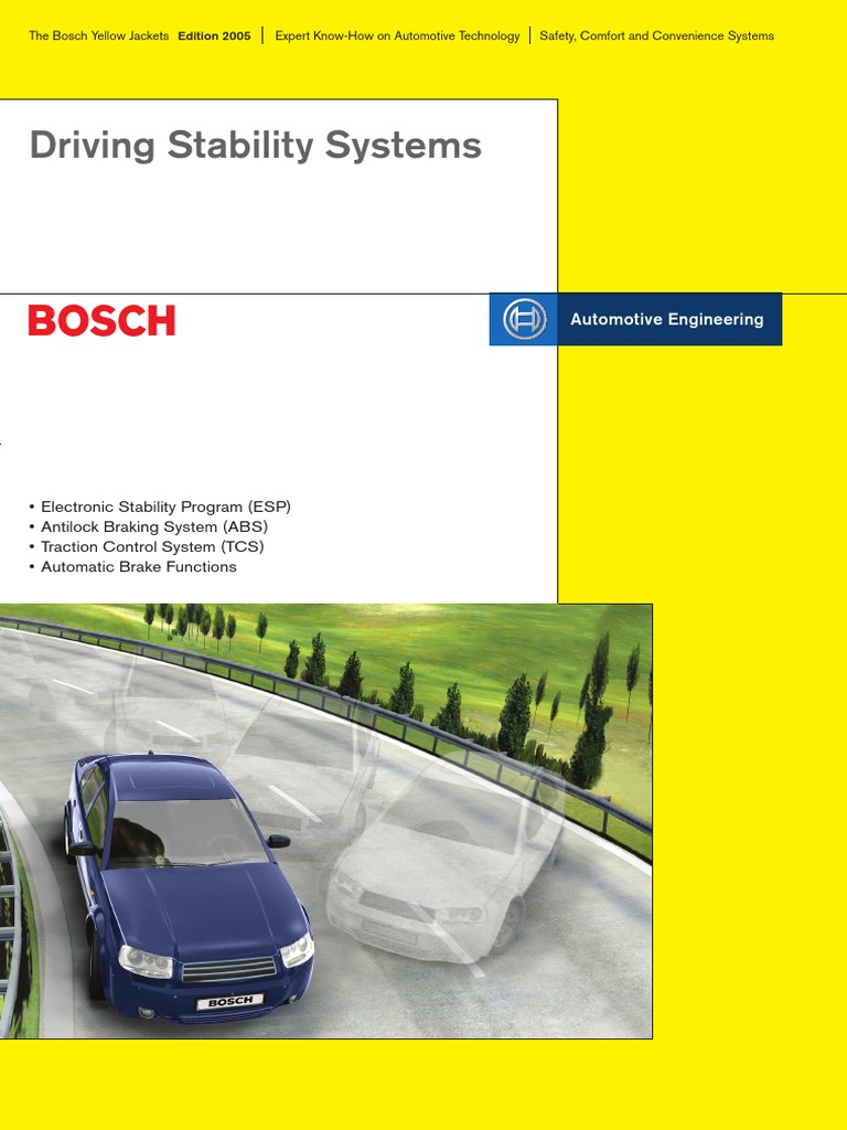 Driving Stability Systems | PDF | Anti Lock Braking System | Airbag