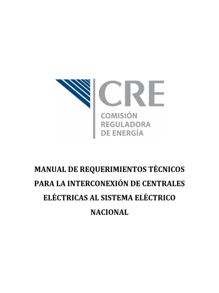 Codigo Red - Manual de Interconexión de Centrales Eléctricas | PDF ...