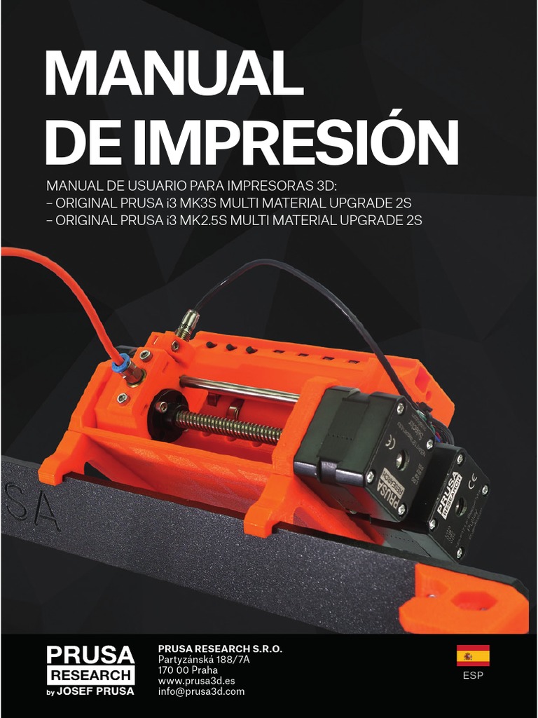 Manual de Impresión 3D | PDF | Almacenador intermediario de datos | Impresora (Computación)