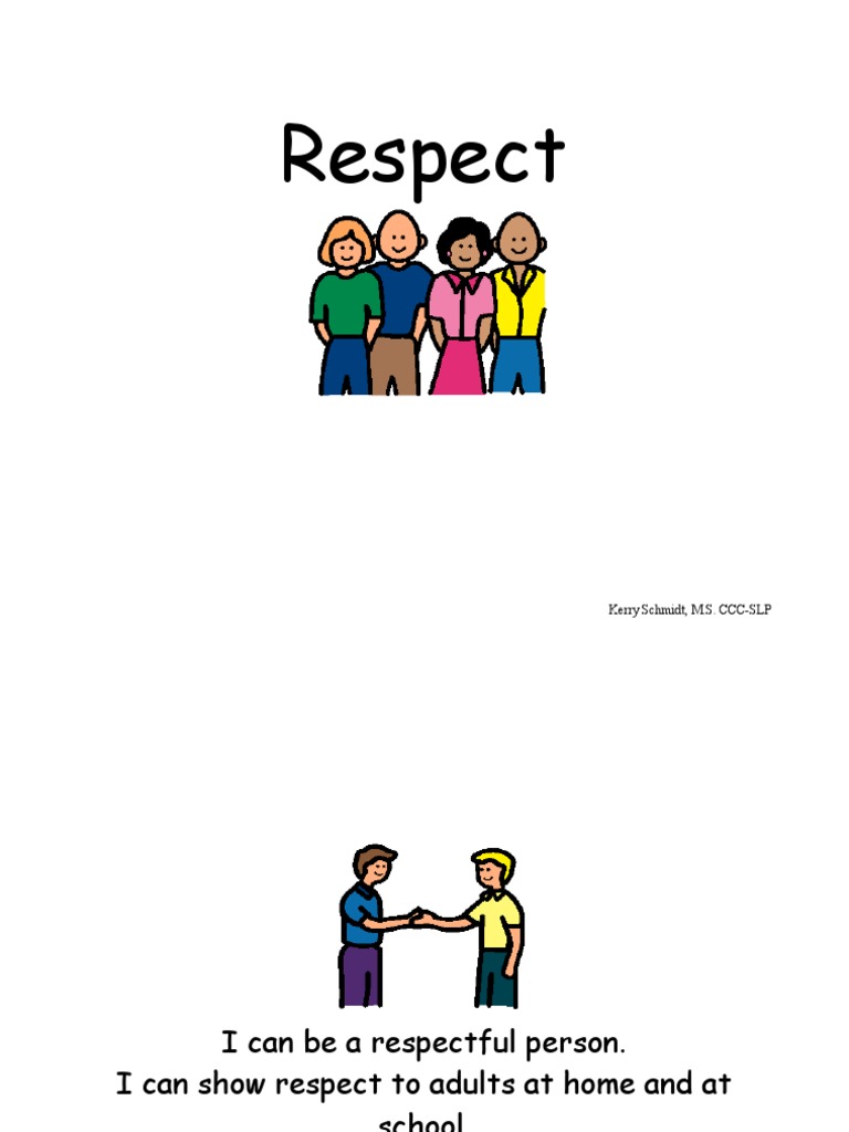 Social Story Respect | PDF | Wellness