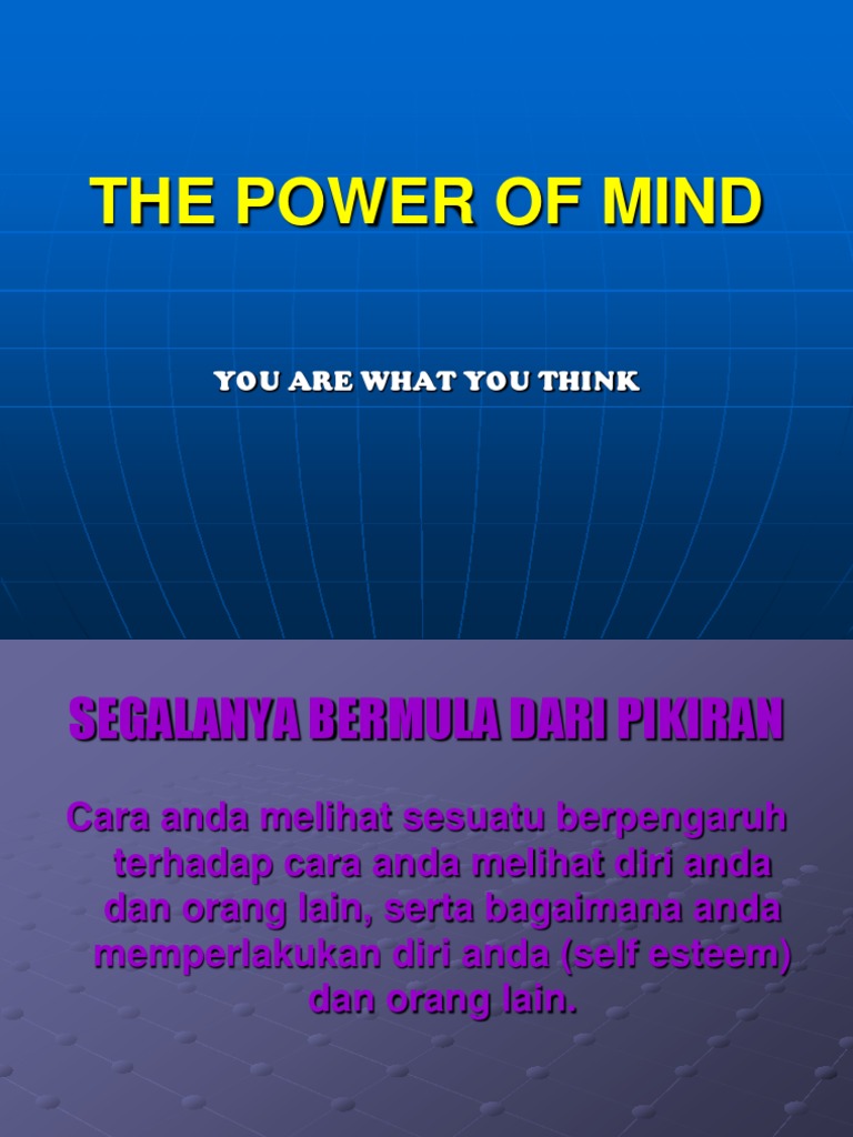 The Power of Mind | PDF