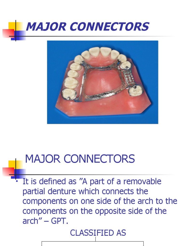 Major Connectors | PDF | Tongue | Human Anatomy