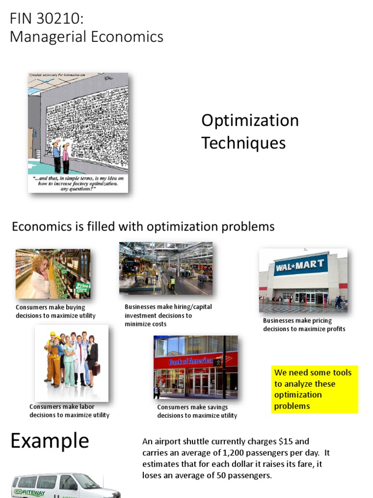 Op Tim Ization | PDF | Demand | Mathematical Concepts