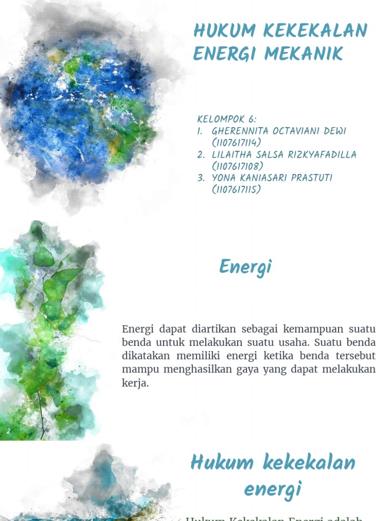 Energi Mekanik | PDF