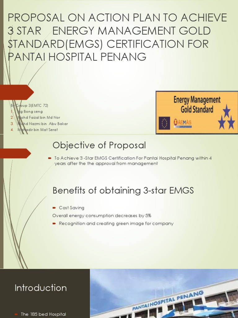 Proposal On Action Plan To Achieve 3 Star | PDF | Energy Management ...