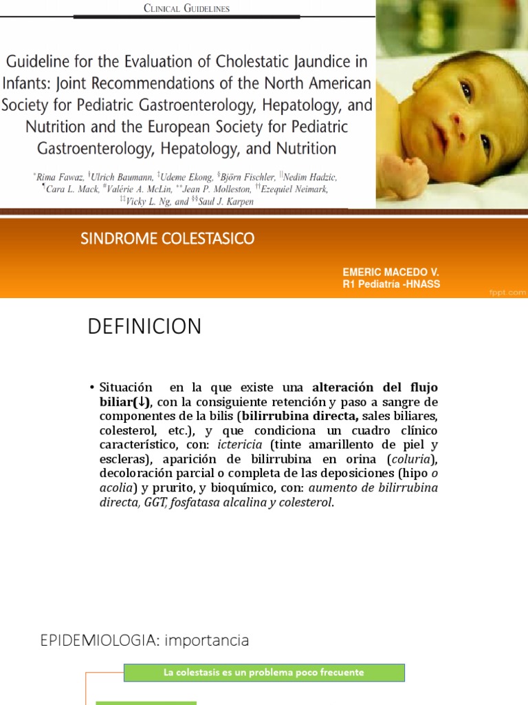 Sindrome Colestasico | PDF | Sistema exocrino | Órgano (anatomía)