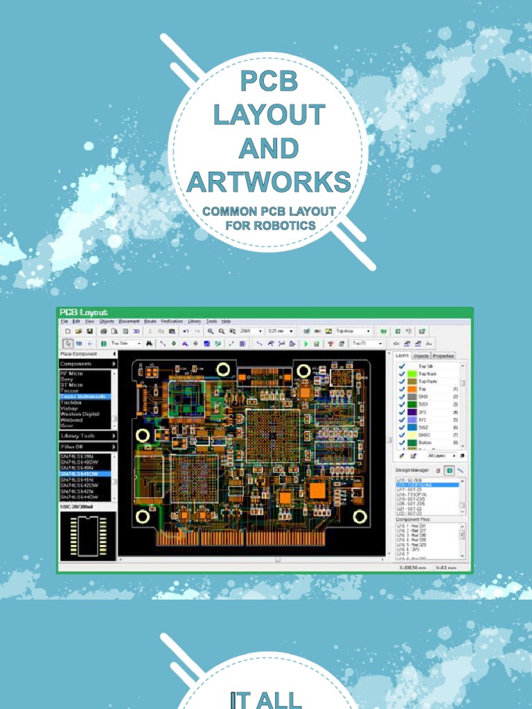 PCB Layout and Artwork for Robotics | PDF | Printed Circuit Board | Ph