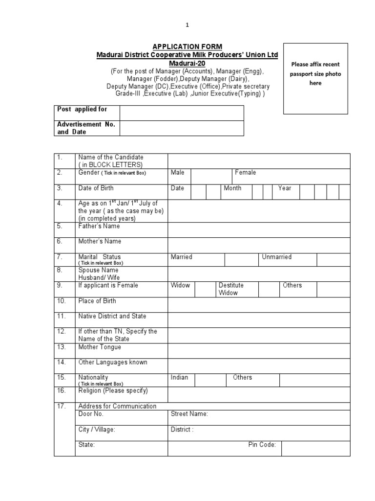 Madurai Aavin | PDF | Test (Assessment) | Academic Degree