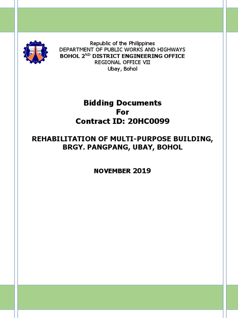 Bidding Documents | PDF | Joint Venture | Partnership
