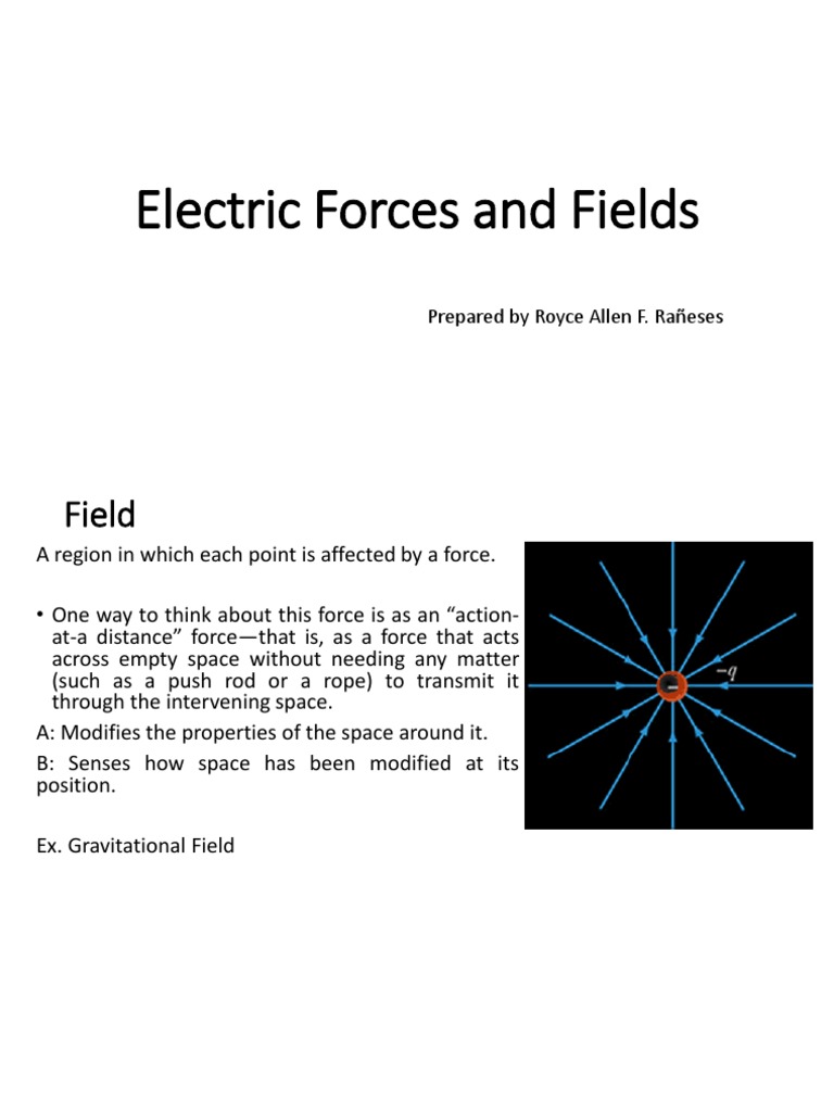 Forces and Fields | PDF | Electric Field | Euclidean Vector