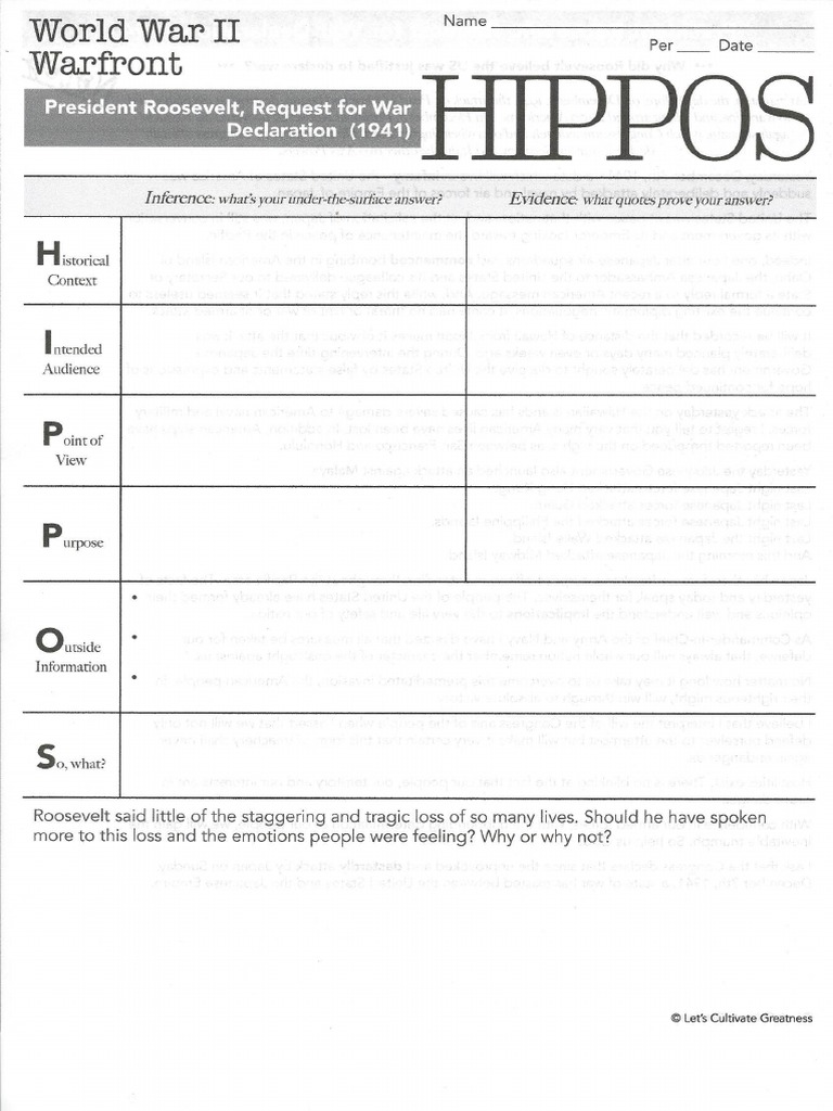 Graphic Organizer Primary Source Lesson | PDF