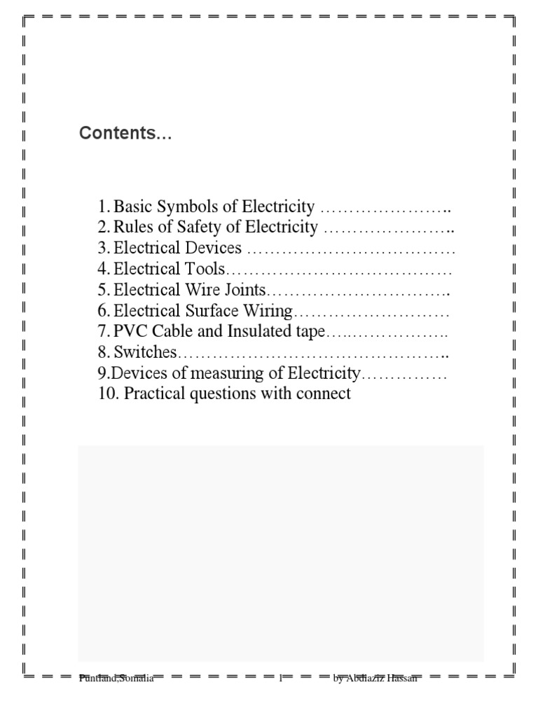 Basic Electrical House Wiring | PDF | Polyvinyl Chloride | Switch