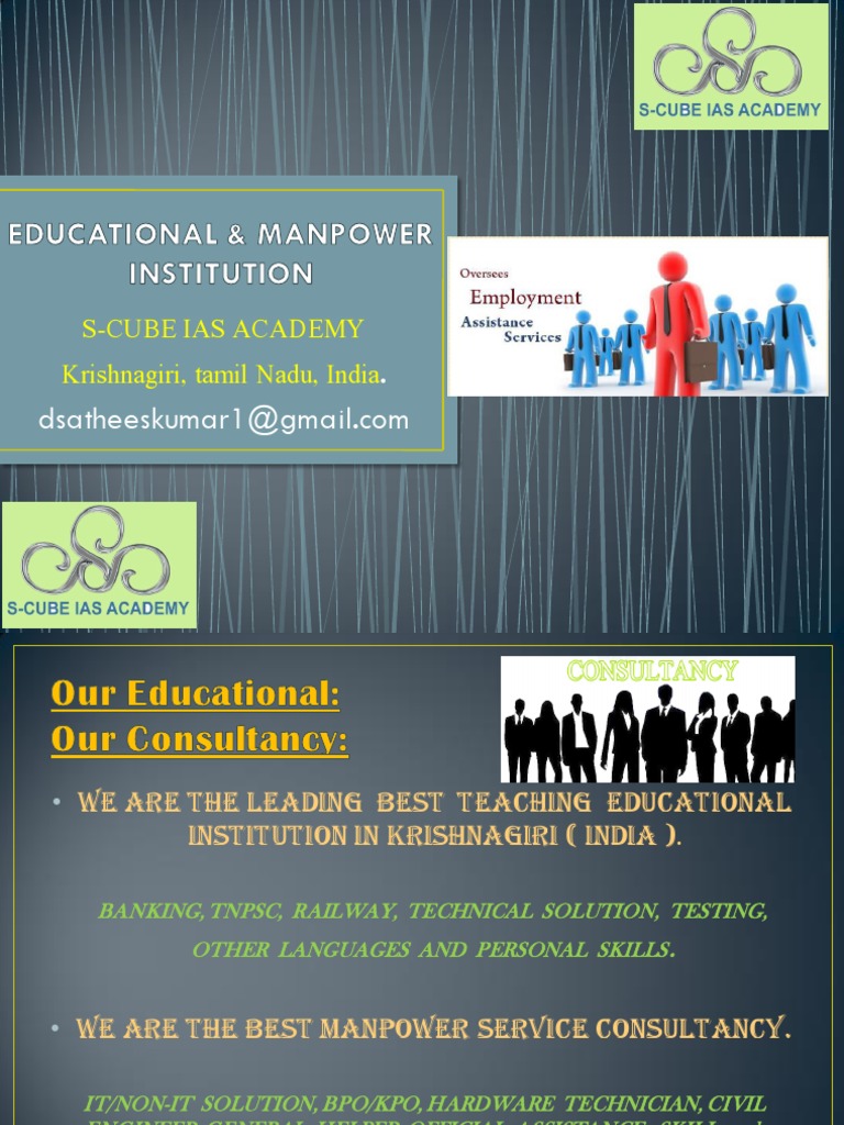 Manpower Agency Proposal | Download Free PDF | Consultant | Interview