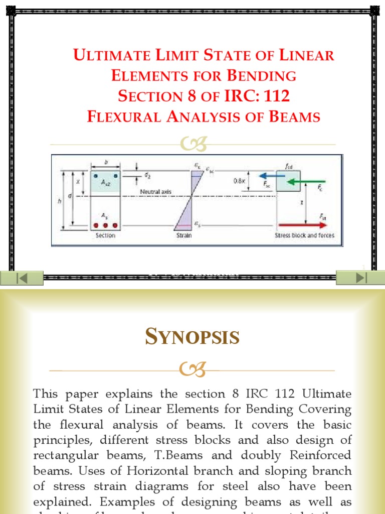 T. Viswanathan 3. Ultimate Limit State of Linear Elements (Modified 28 ...