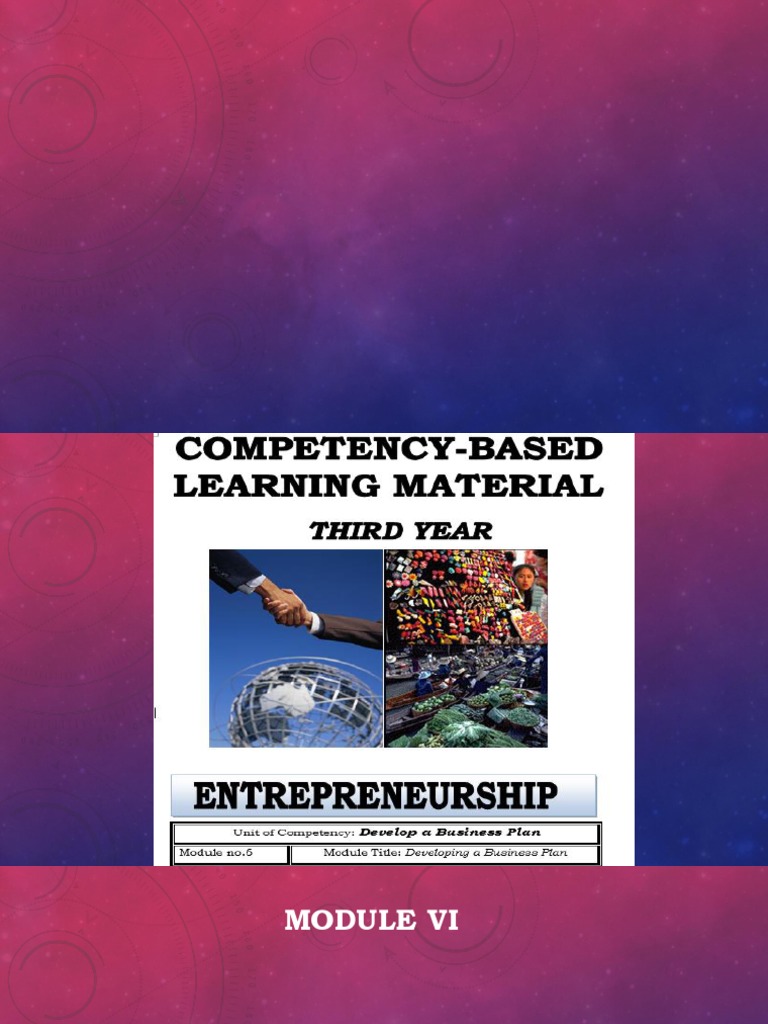 Module 6 Entrepreneurship 9 | PDF | Business | Finance & Money Management