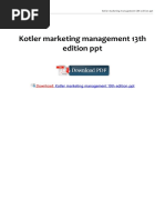Marketing Management 15th Edition by Phi | PDF
