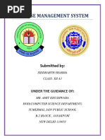 SST Front Page Design Project | PDF