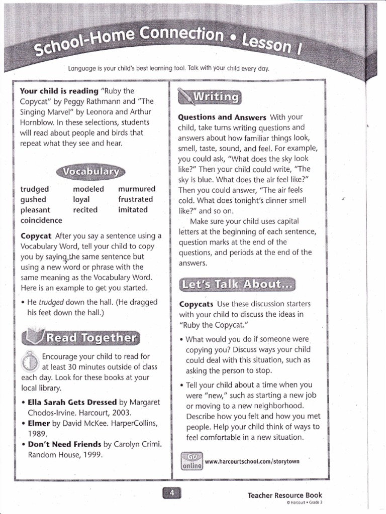 Story Town Resources | PDF | Vocabulary | Communication