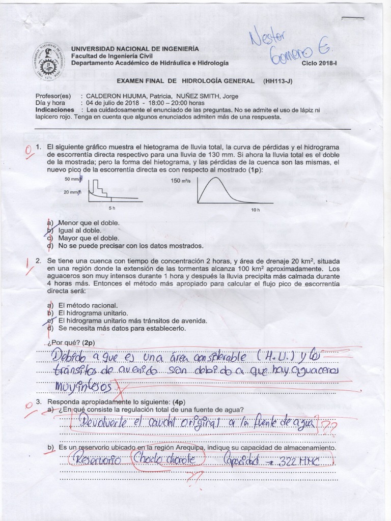 Hidrologia Calderon 18 1 PDF | PDF