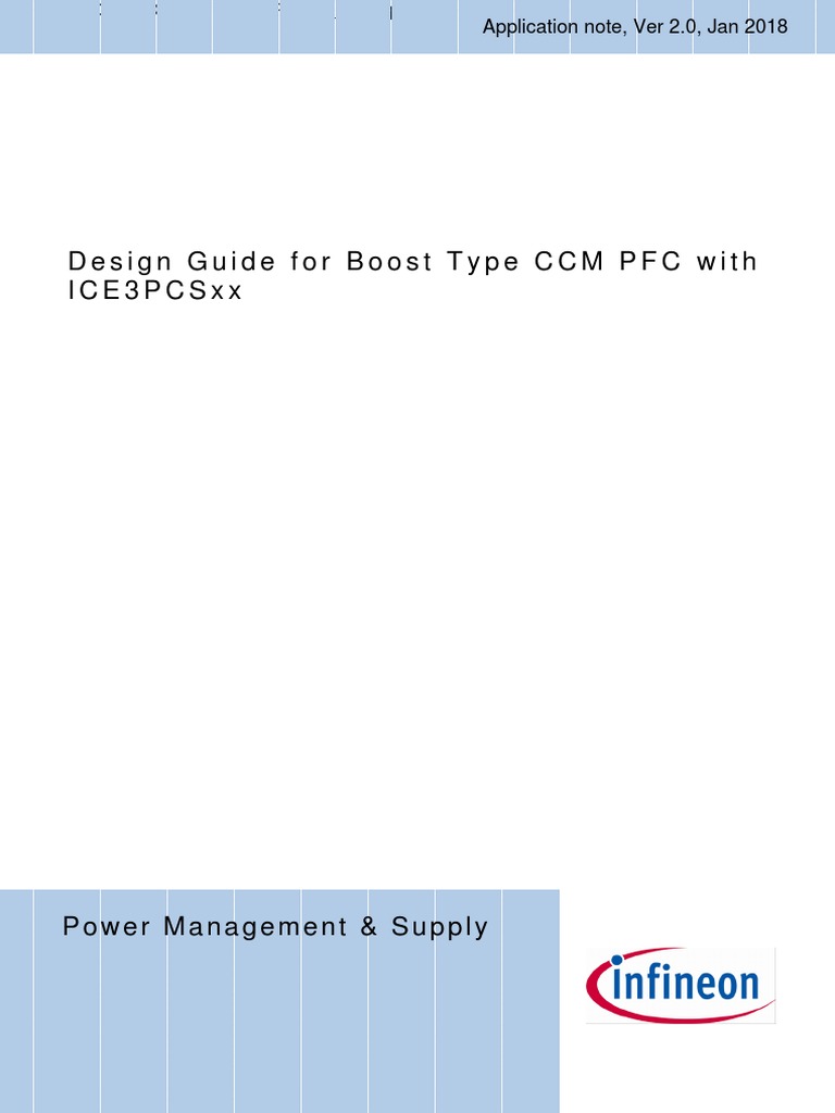 Infineon-Design Guide Boost Type CCM PFC ICE3PCSxx-AN-v02 00-EN PDF | PDF | Rectifier ...