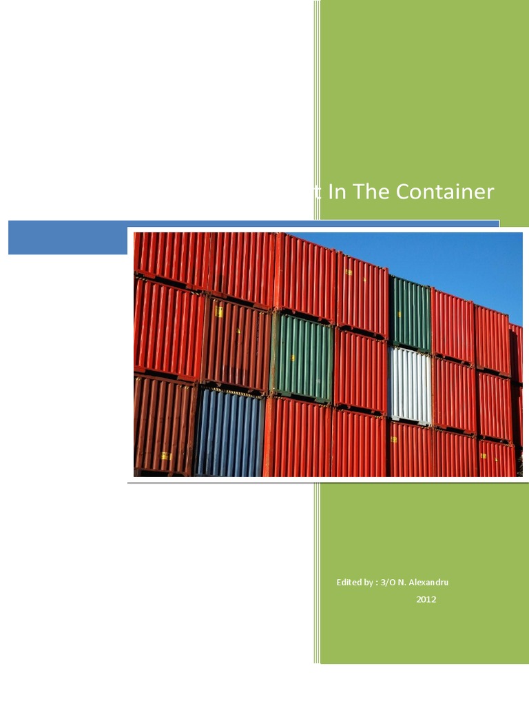 Securing Cargo in Shipping Containers | PDF | Containerization | Ships