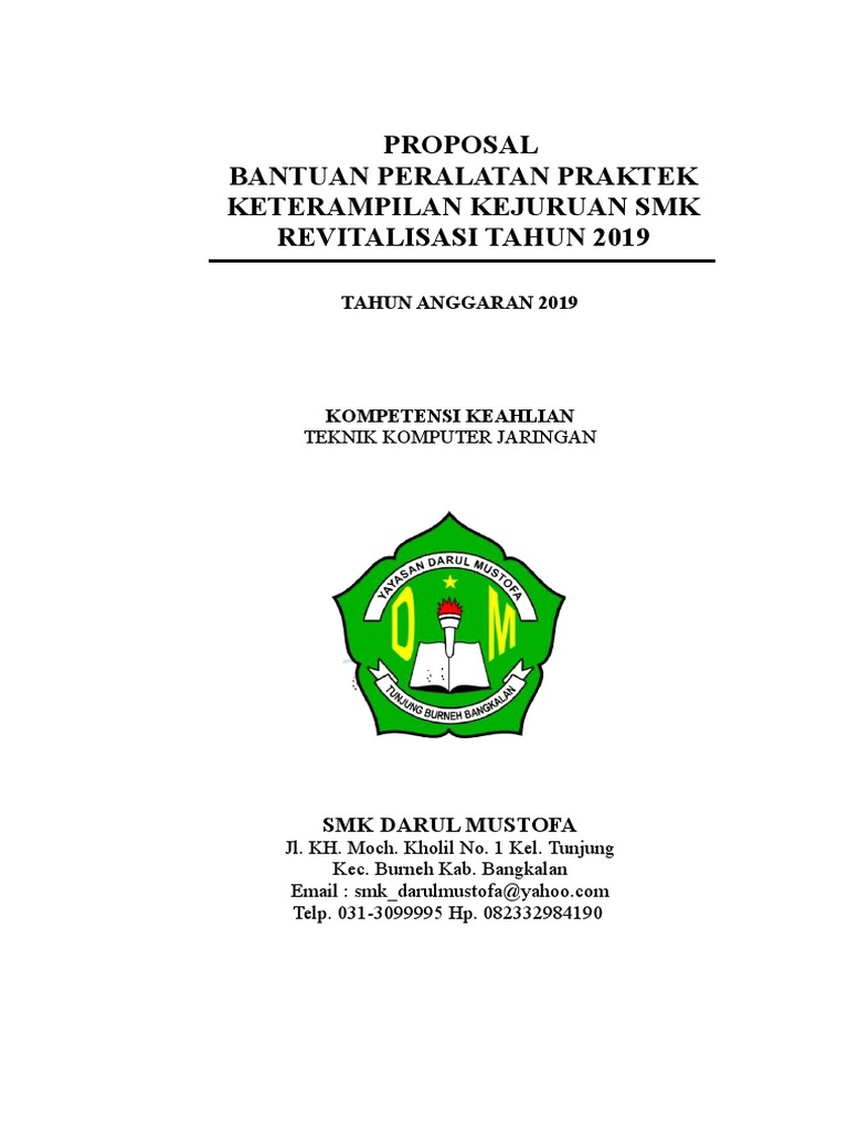 Conntoh Proposal Bantuan Komputer | PDF