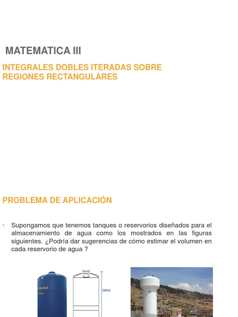02 Integrales Dobles Iteradas en Regiones Rectangulares Ucv-Uss | PDF ...