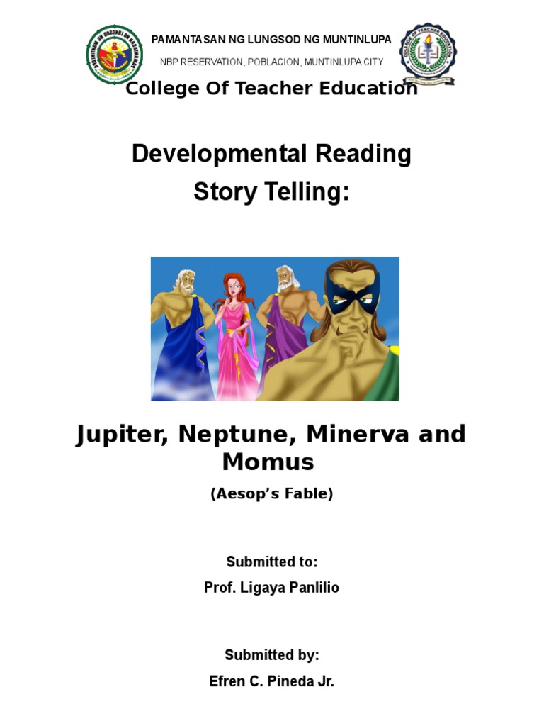 Jupiter, Neptune, Minerva and Momus | PDF | Deities | Mythology
