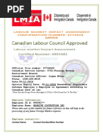 LMIA Approval | PDF