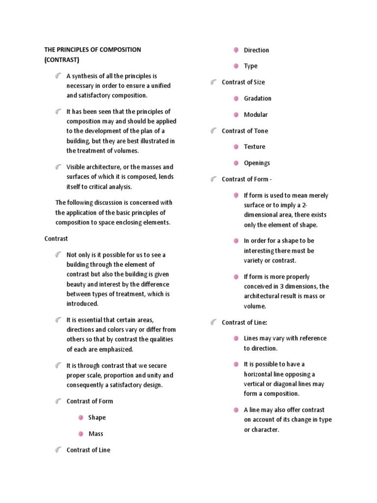 The Principles of Composition | PDF | Shape | Composition (Visual Arts)
