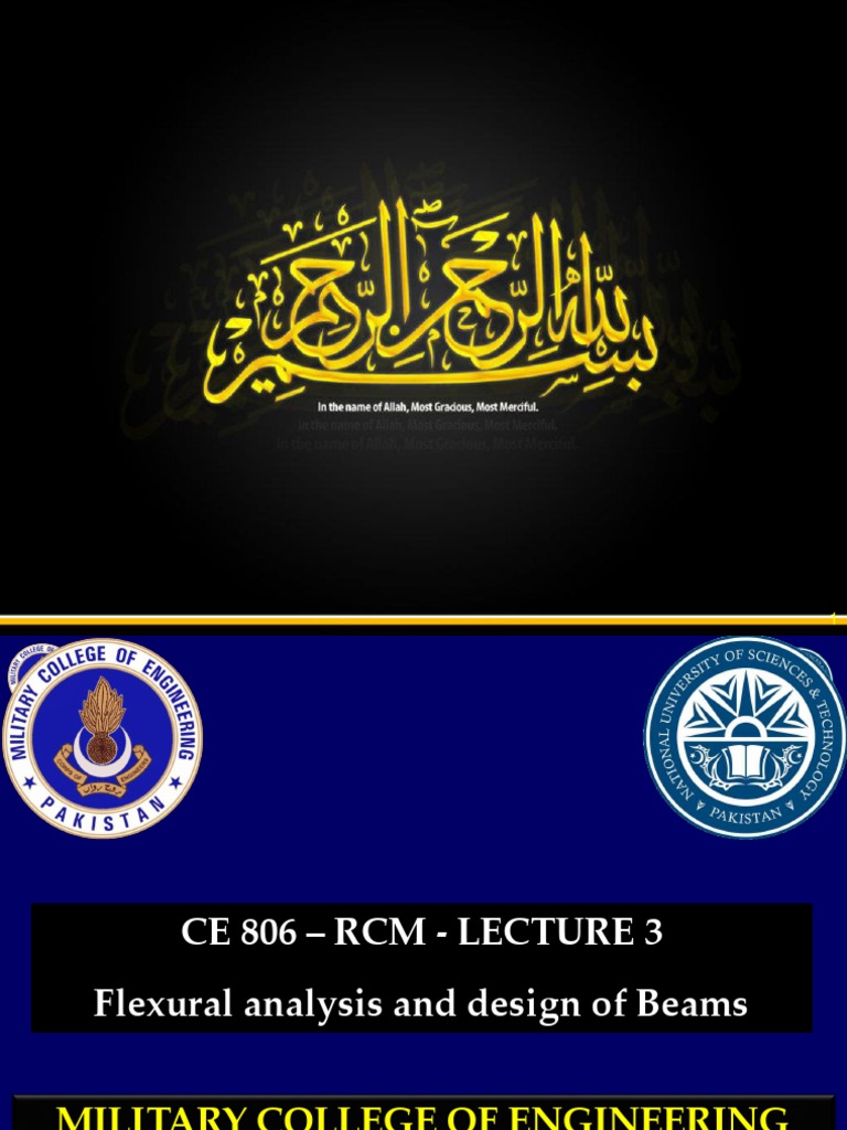 CE 308 - Lec 9 - Flexural Analysis and Design of Beams | PDF | Fracture ...