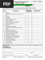 CHECK LIST Trator | PDF | Pneu | Bens manufaturados