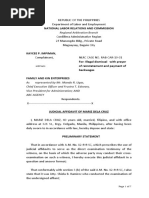 NLRC Flowchart | PDF | Complaint | Certiorari