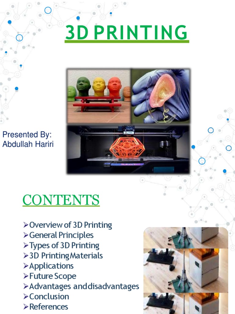 3d Printer | PDF | 3 D Printing | 3 D Modeling