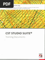 CST Antenna Array Workflow | PDF | Antenna (Radio) | Array Data Structure