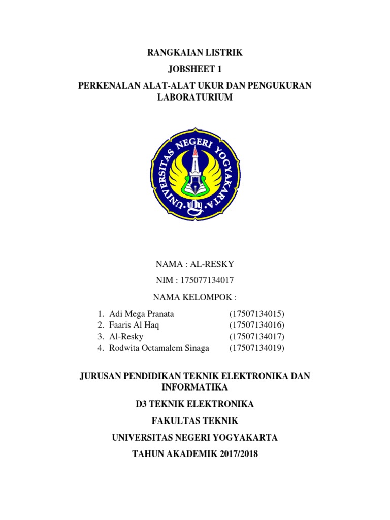 Laporan Praktikum Rangkaian Listrik | PDF