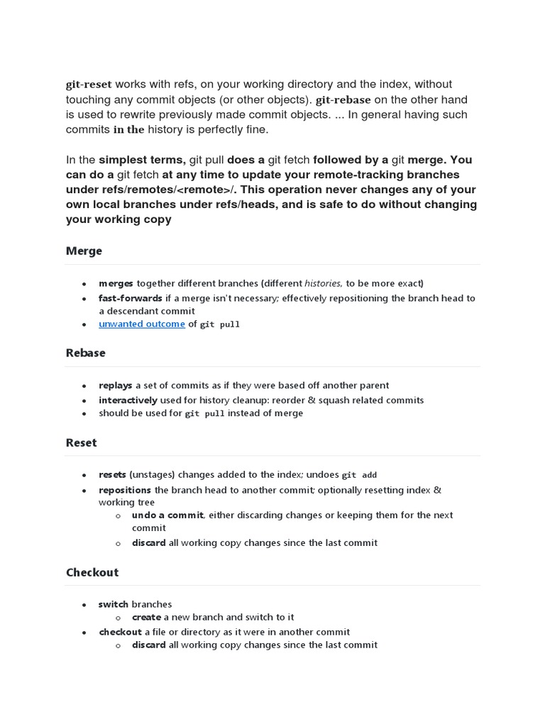 GIT Interview Questions | PDF | Version Control | Systems Engineering