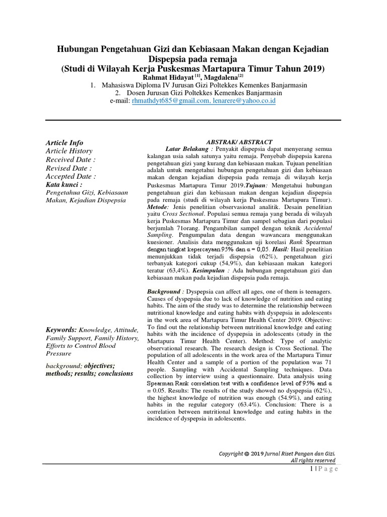 Jurnal Rahmat Hidayat | PDF | Pengembangan Diri