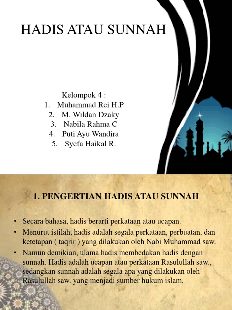 HADIS | PDF