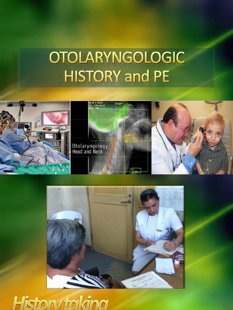 History Taking and Physical Exam in ENT | PDF | Larynx | Human Nose
