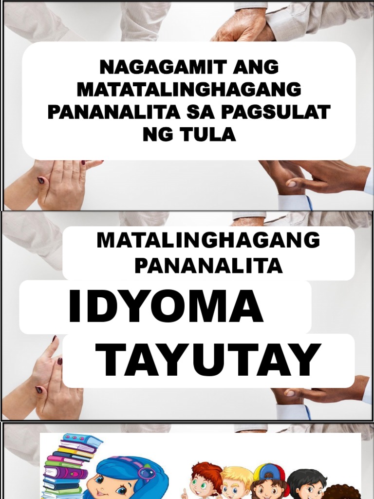Kahalagahan Ng Paggamit Ng Idyoma - depaggamit Kahalagahan Ng Paggamit Ng Idyoma - depaggamit