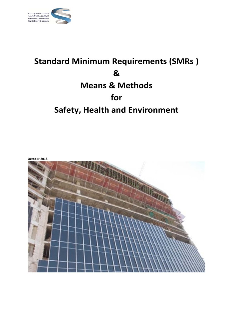 SMRs | PDF | Personal Protective Equipment | Waste Management